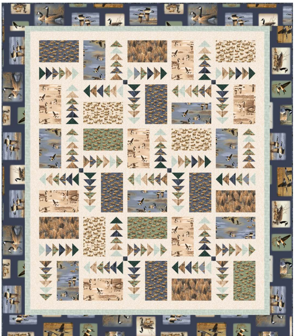 Flying Geese Quilt Pattern – Free PDF