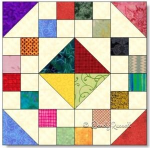 Jewel Box Quilt Block Pattern – Free PDF